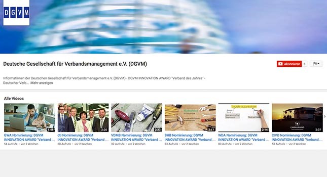 Deutsche Gesellschaft für Verbandsmanagement e.V. (DGVM) | der Verband ...
